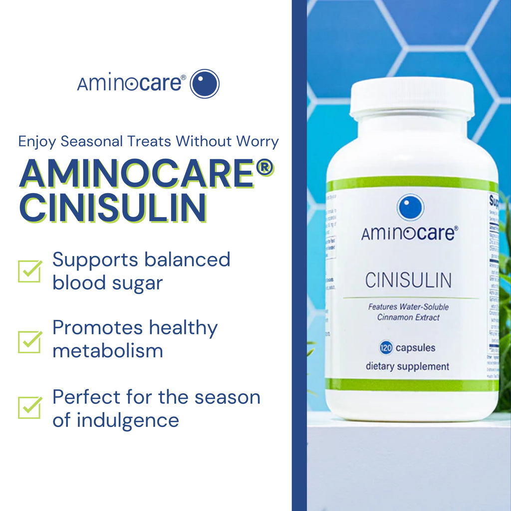 Enjoy Seasonal Treats Without Worry – Aminocare® Products
