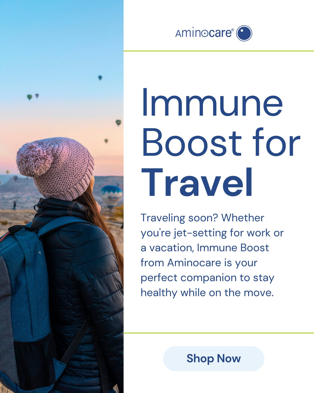 Immune Boost for Travel - Stay Healthy on the Go – Aminocare® Products