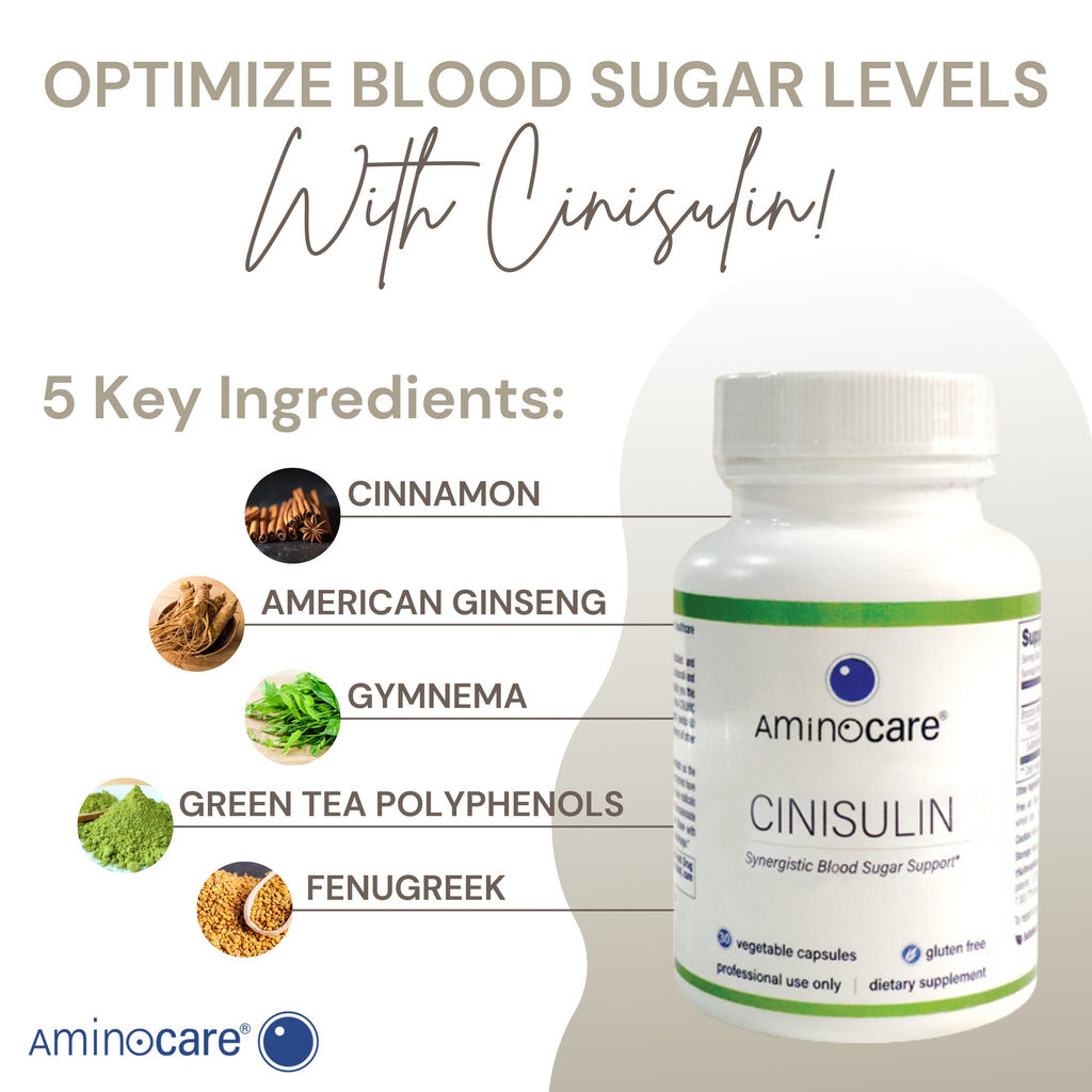 Support Healthy Blood Sugar and Insulin with Cinisulin – Aminocare ...