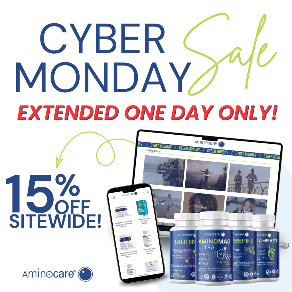 BLACK FRIDAY SALE EXTENDED FOR CYBER MONDAY – Aminocare® Products