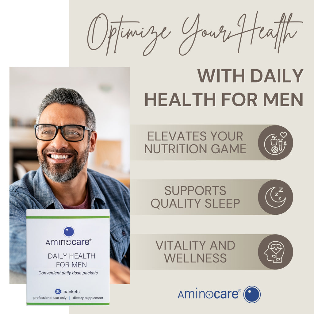 Optimize Your Health with Daily Health for Men Supplements – Aminocare ...