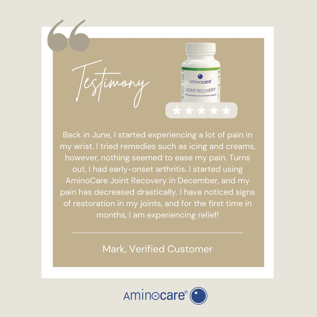 Testimonio sobre la recuperación de las articulaciones con Aminocare ...