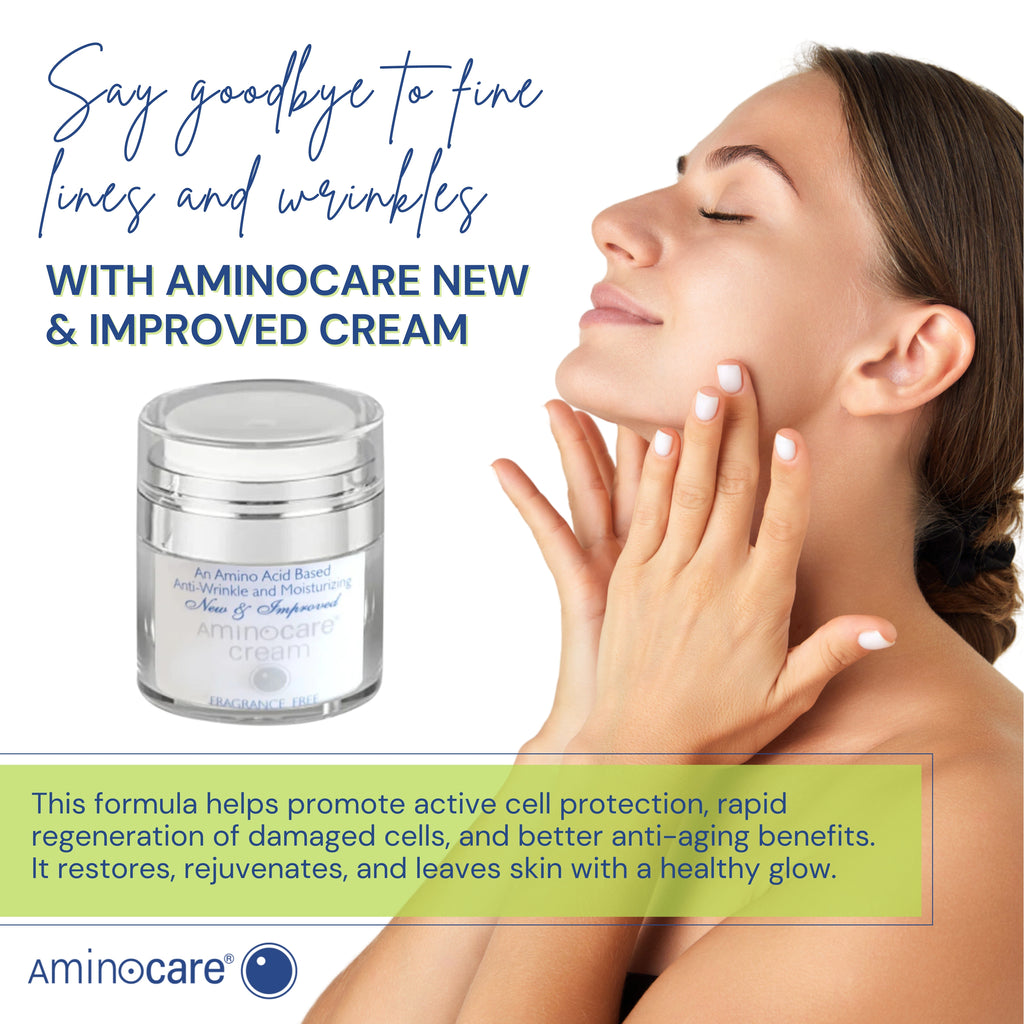 New and Improved Cream - cell renewal rate – Aminocare® Products