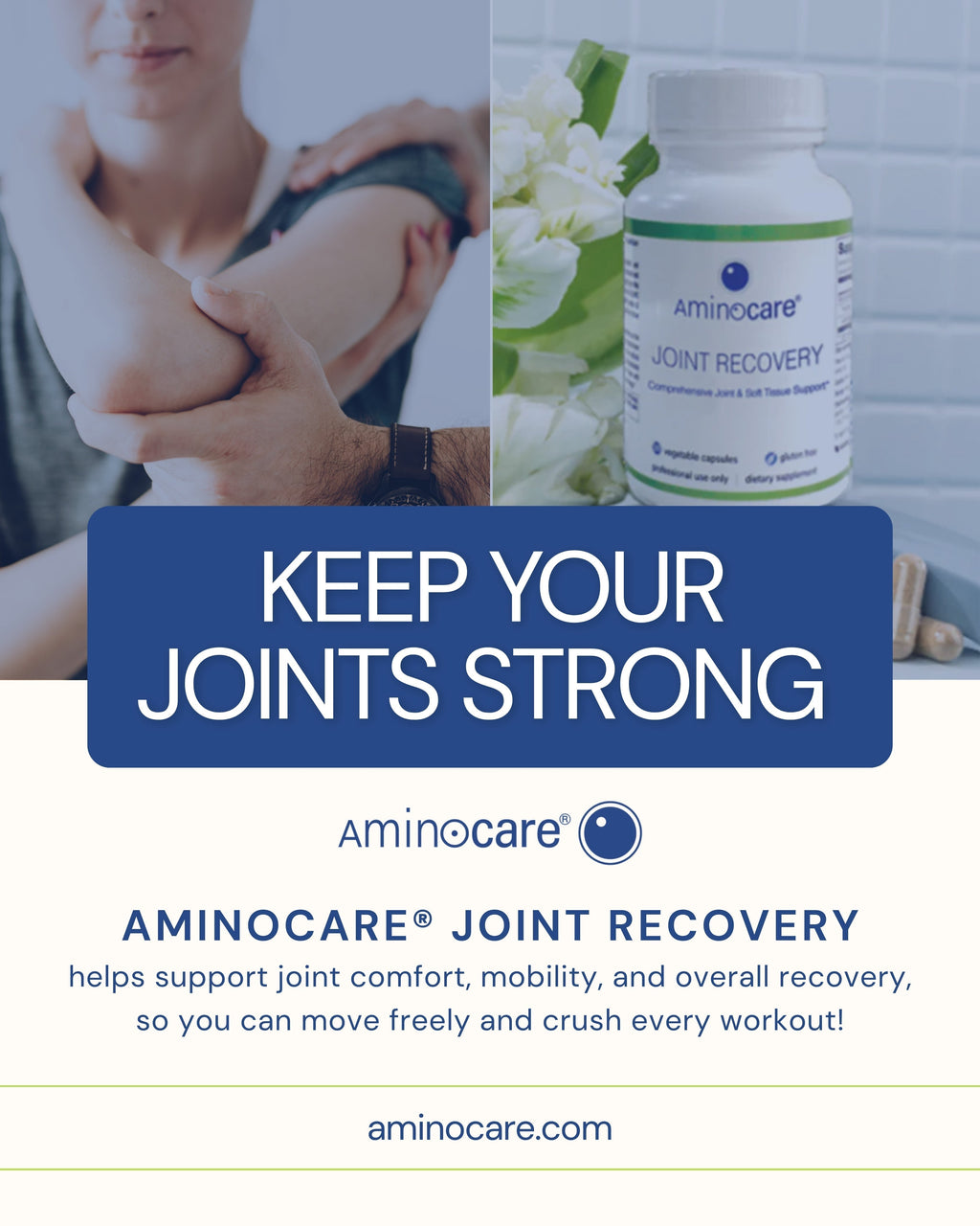 Strong Joints & Mobility Support | AMINOCARE® Joint Recovery ...