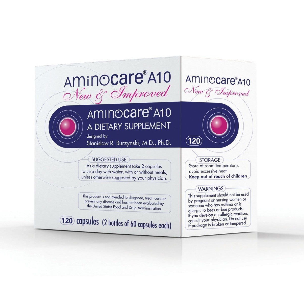 AMINOCARE® A10 NEW AND IMPROVED 120 CAPSULES – Aminocare® Products